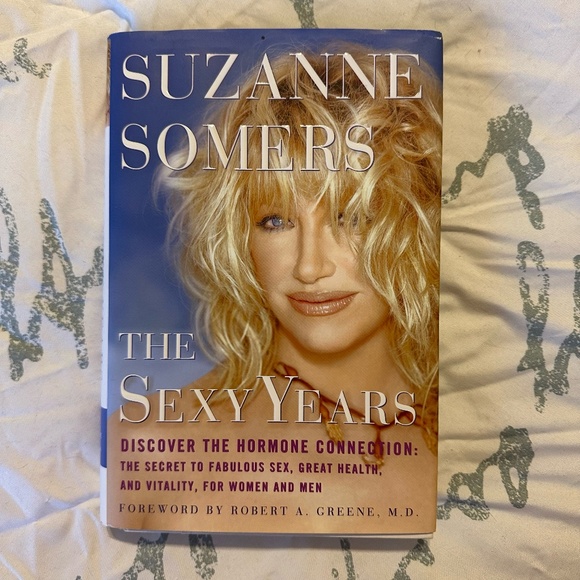 Other | Suzanne Somers The Sexy Years Hard Cover Book | Poshmark